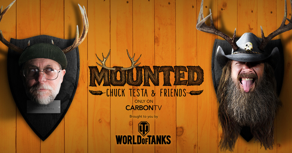 Mounted: Chuck Testa and Friends